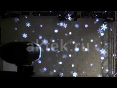 Уличная подсветка SkyDisco Led Snow белые снежинки