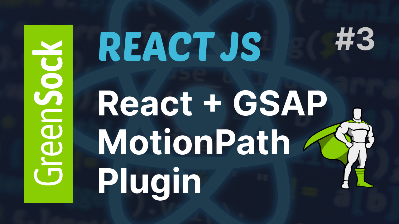 React + GSAP | MotionPathPlugin