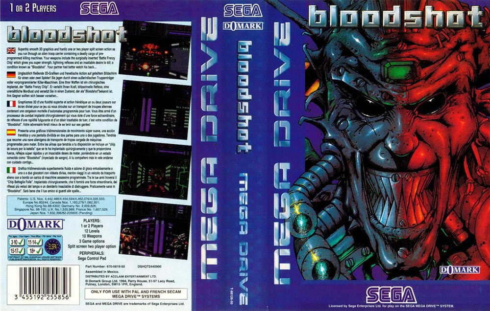 Bloodshot Battle Frenzy прохождение SEGA