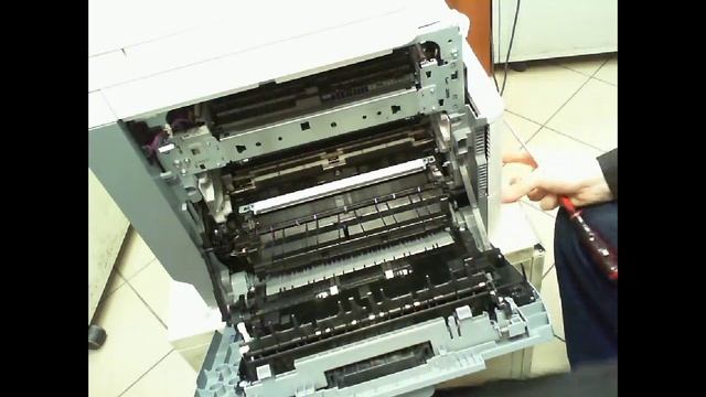 Canon IR 1435 IF замена узла закрепления.