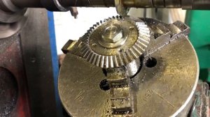 Изготовление конической шестеренки