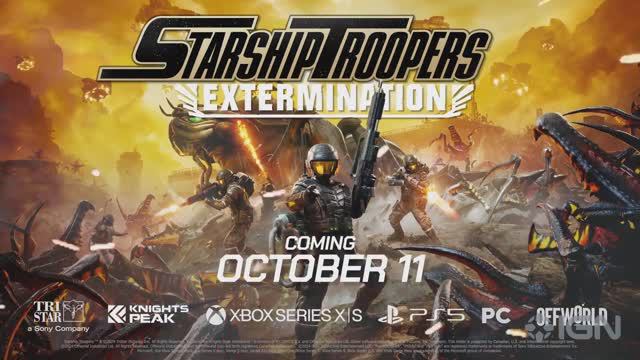 Starship Troopers: Extermination | Официальный трейлер | gamescom 2024