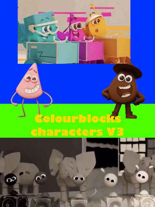 Colourblocks characters V3