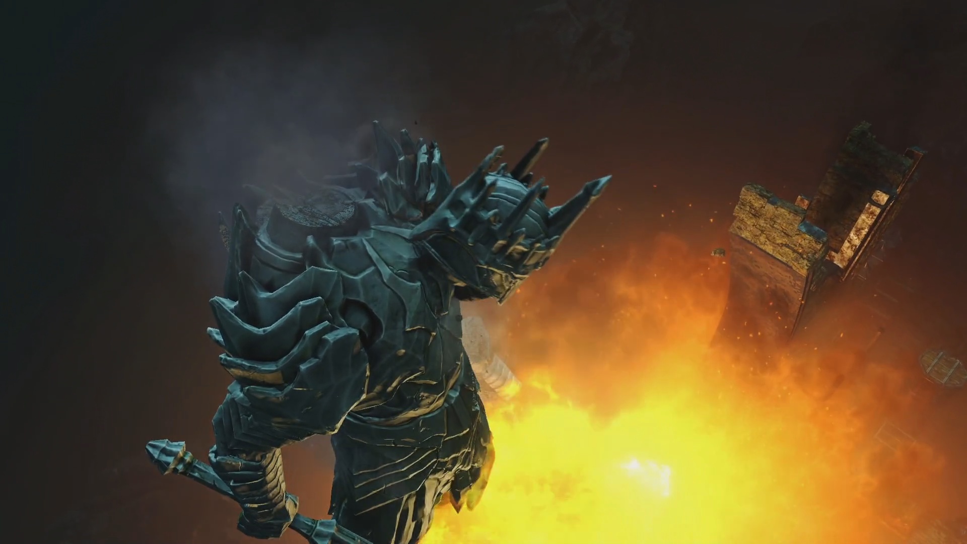 РАЗРУШЕН ГЛАВНЫЙ МОНУМЕНТ КОНТИНЕНТА! - ТЁМНАЯ МОРДА | Прохождение Middle-Earth Shadow of Mordor #7