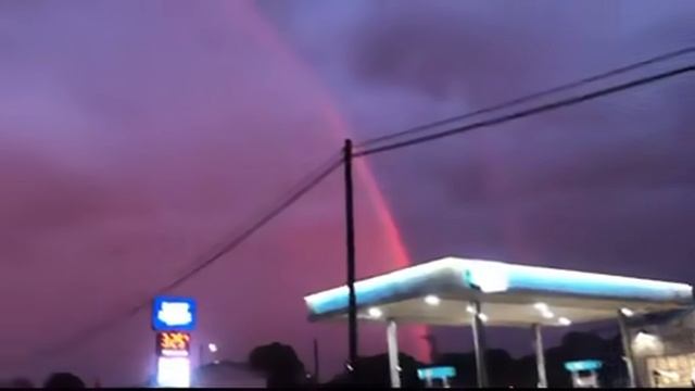 Редкая монохромная радуга в Северной Индиане