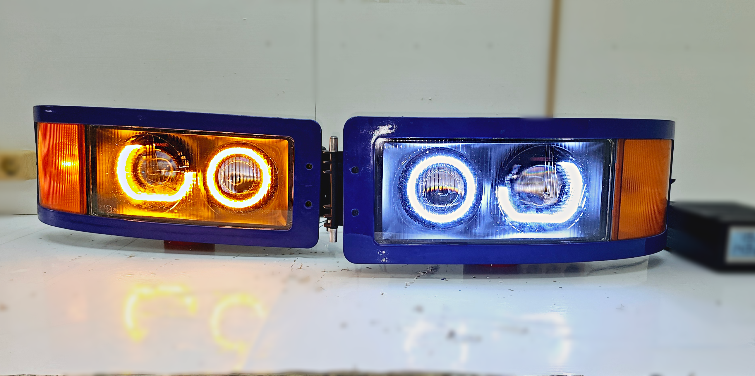 MAN QBiled тюнинг комплект фар