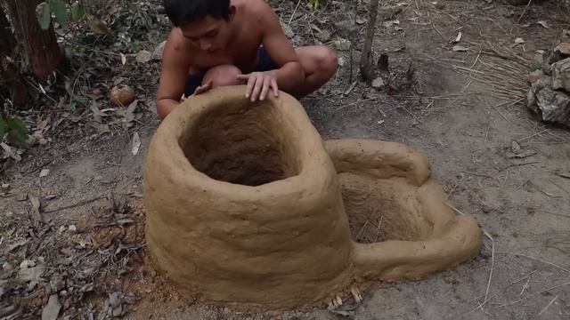 20 дней выживания и строительства в тропическом лесу 1080p