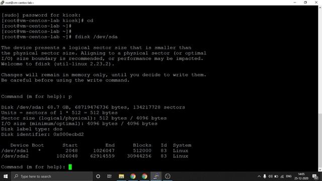 [Centos 7 | 5] How to extend / (root drive) in Centos Linux (On Azure ...