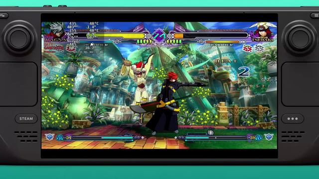 BlazBlue: Continuum Shift Extend на Steam Deck (Gameplay | Framerate | Тест FPS)