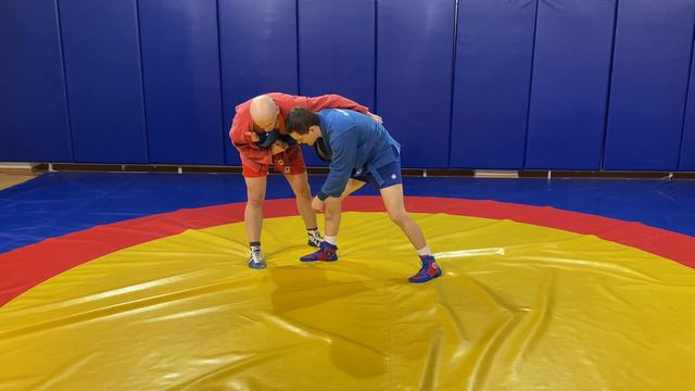 #49 SAMBO Переход из стойки на ущемление ахиллова сухожилия. Школа самбо Sambi.st