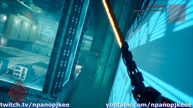 Ghostrunner: Project_Hel. Прохождение игры. Миссия №1: Ещё одно пробуждение (Без комментариев)