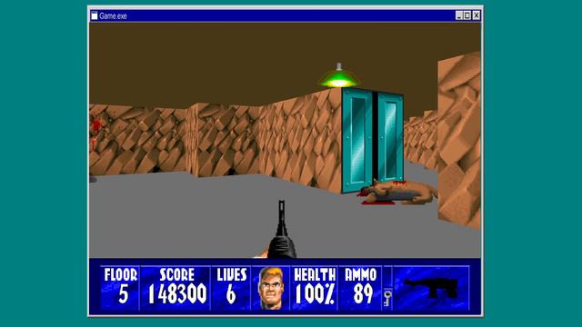Потерявшийся Табуретка в коричневых лабиринтах. Wolfenstein 3D (4-ый эпизод) 19.05.2024