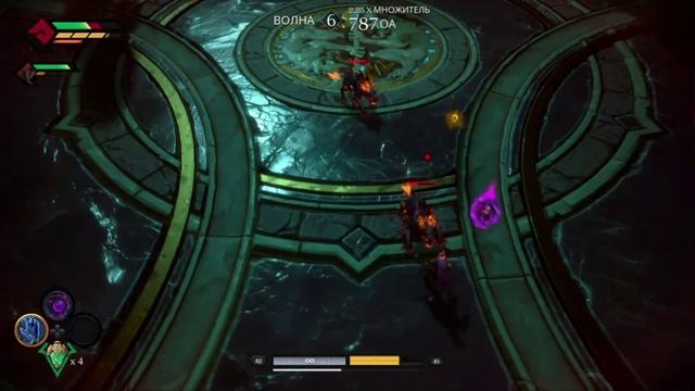 PS4 DarkSiders Genesis Арена 3 Кислотный Ожог Прохождение