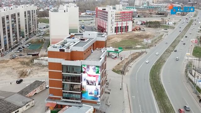 Медиафасад, г. Казань, Р16х16 мм