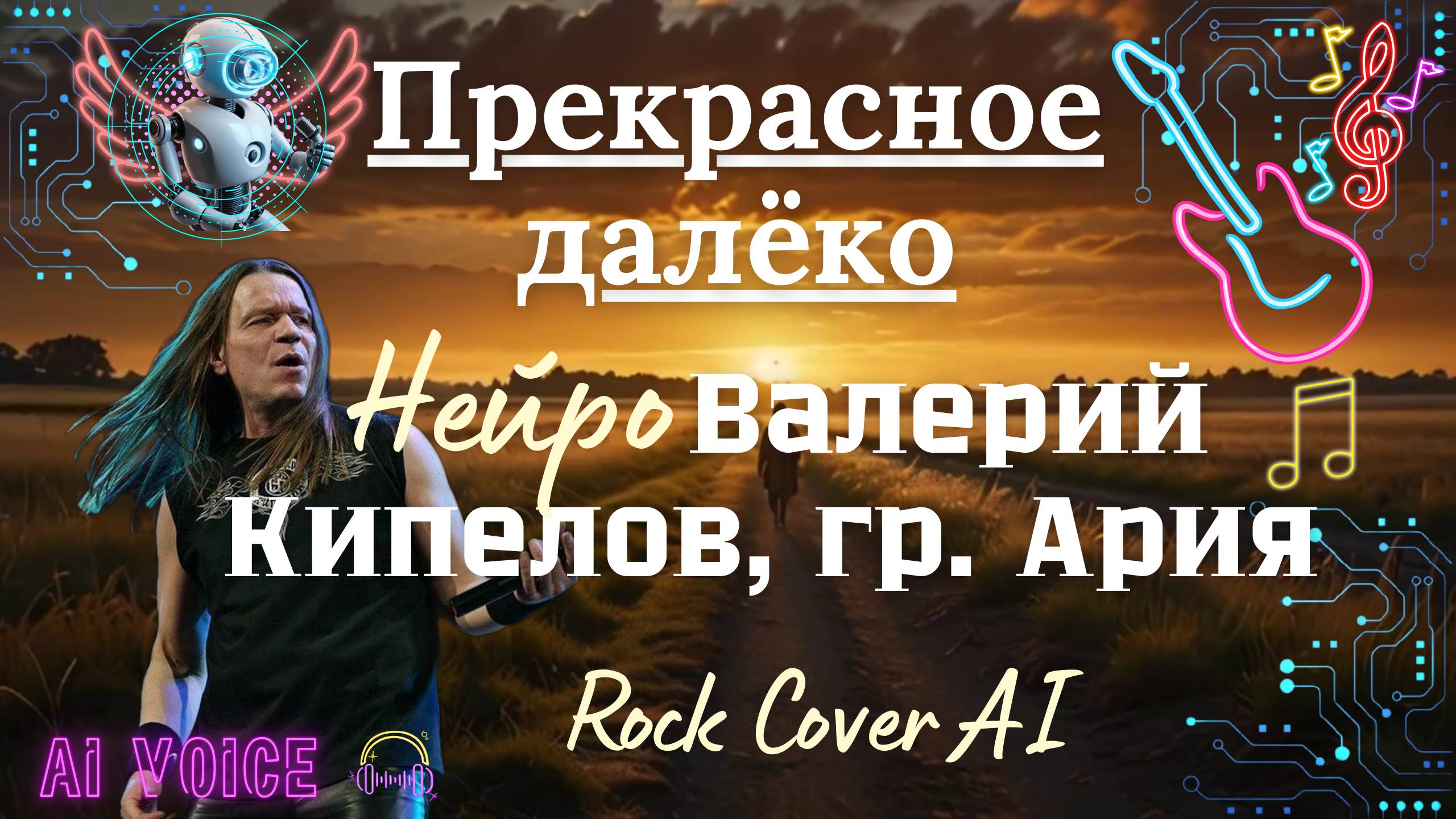 Прекрасное далёко - Нейро-кавер, Ai-голос Валерий Кипелов и гр. Ария, Rock Cover Ai