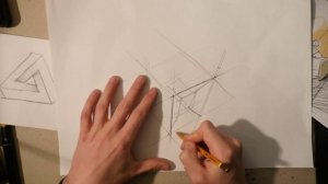 ЭТО НЕВОЗМОЖНО НАРИСОВАТЬ. Невозможная лестница ч.2