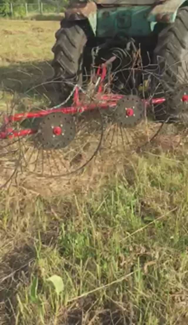 Грабли сеноворошилки ГВК - 4К отзыв от покупателя. Для покупки звоните 8 989 295-43-95
