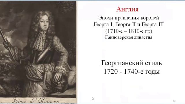 Мужской светский костюм 1715-1740-х гг.