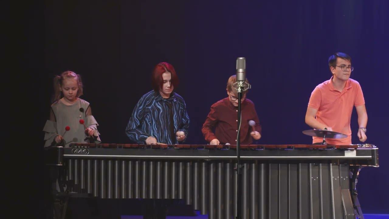 Tico alo Loca. Ансамбль Percarus Kids. Школа Гнесиных. Выступили на сцене театра Современник