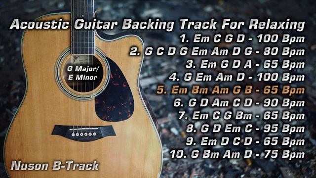 1 Hour Acoustic Guitar Backing Track with Cajon _ G Major Compilation - смотреть видео онлайн от ...