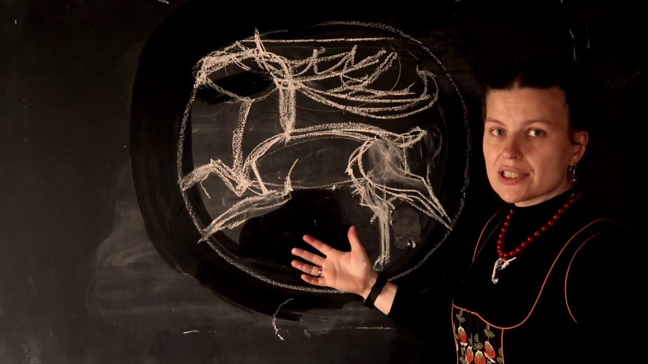 Рисуем оленя
