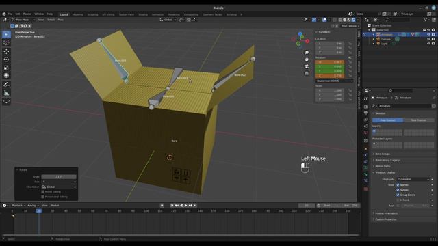 Blender - Коробка с сюрпризом