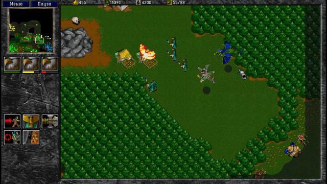 Master 1 ➤ Сражение Warcraft II HD ➤ Усиленный компьютер