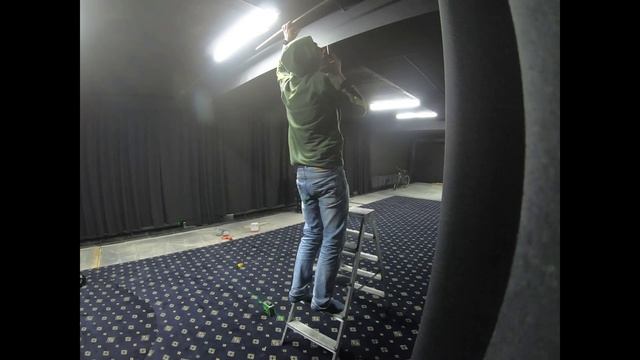 2022.03.28 - строим театр фокусников в Лазаревском ...
