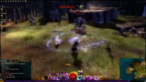Guild Wars 2 BWE3 Mesmer Staff and Sword + Pistol