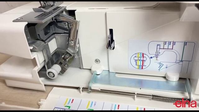 Уход и техническое обслуживание распошивальной машины Elna 444