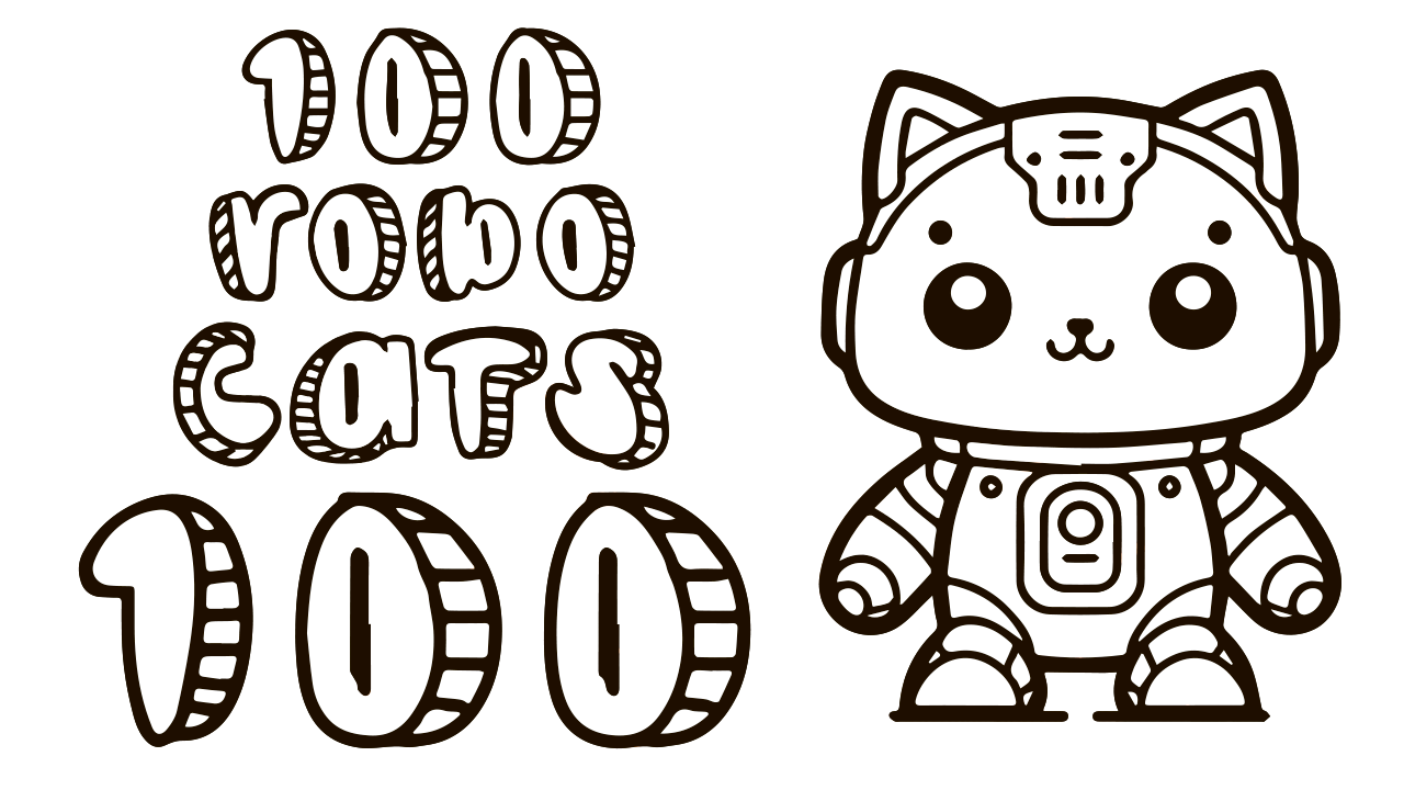 100 robo cats | Все коты | All cats