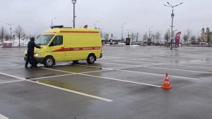 Демонстрация действия Системы централизованной охраны автомобильного транспорта