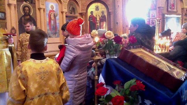 храм Владимирской иконы Богородицы (Виноградарь) 26.12.2015