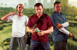 Играем в GTA V.