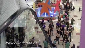 Флешмоб 22 февраля 2015 г. в ТК Европолис в честь праздника защитника Отечества  от Divadance