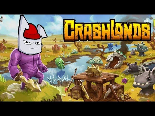СТРАННАЯ ПЛАНЕТА! ВЫЖИВАЕМ В ОТКРЫТОМ МИРЕ! ПОХОЖЕ НА DON'T STARVE - CrashLands#1(Прохождение)