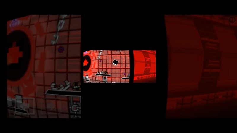 Создавал механический уровень #geometrydash