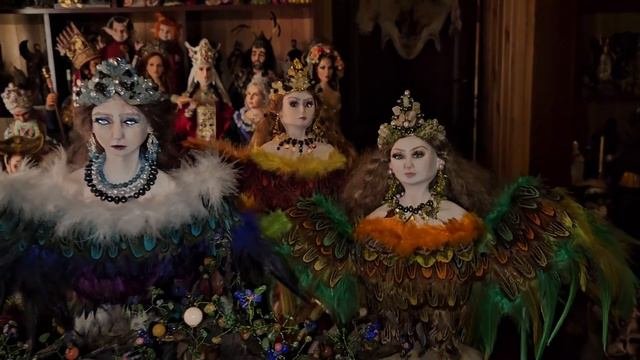 ТРИ РАЙСКИЕ ПТИЦЫ. ДАР ОТ ИРИНЫ.