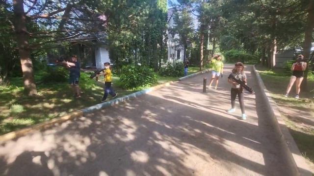 # 1 Лазертаг / 5 смена / детский лагерь Дорога Добра