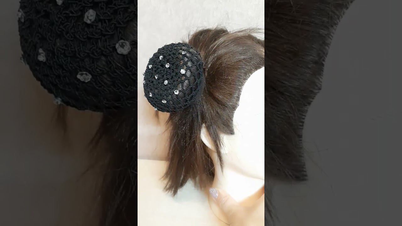 Сеточка на пучок своими руками