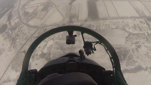 Виды из кабины истребителя Л-29