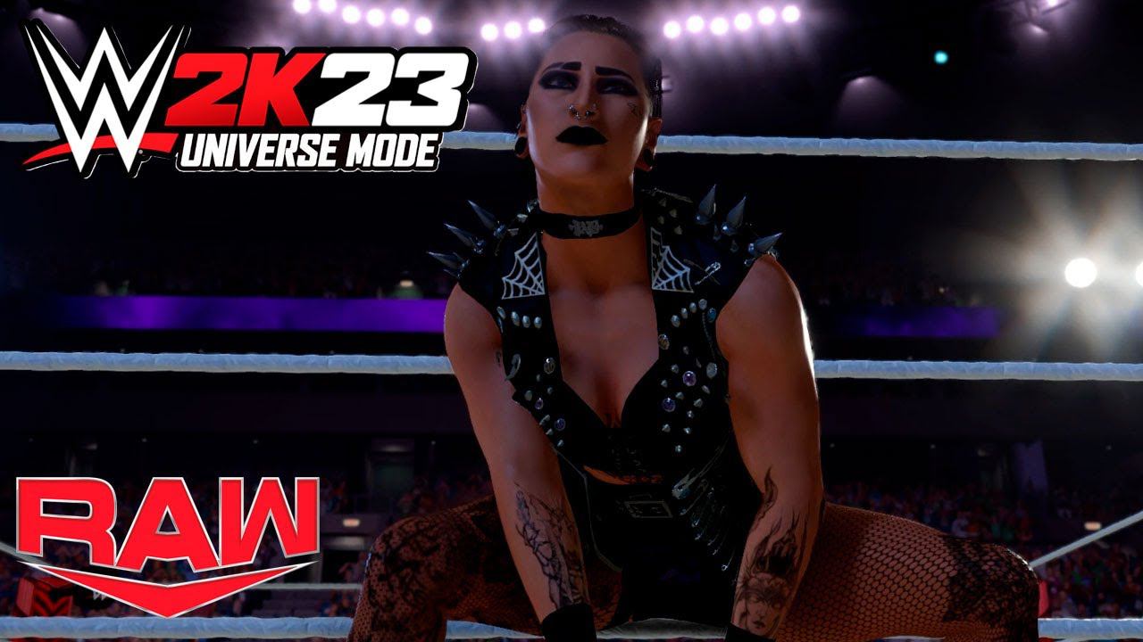 WWE 2K23 Universe mode - Monday Night RAW (На Русском) #5