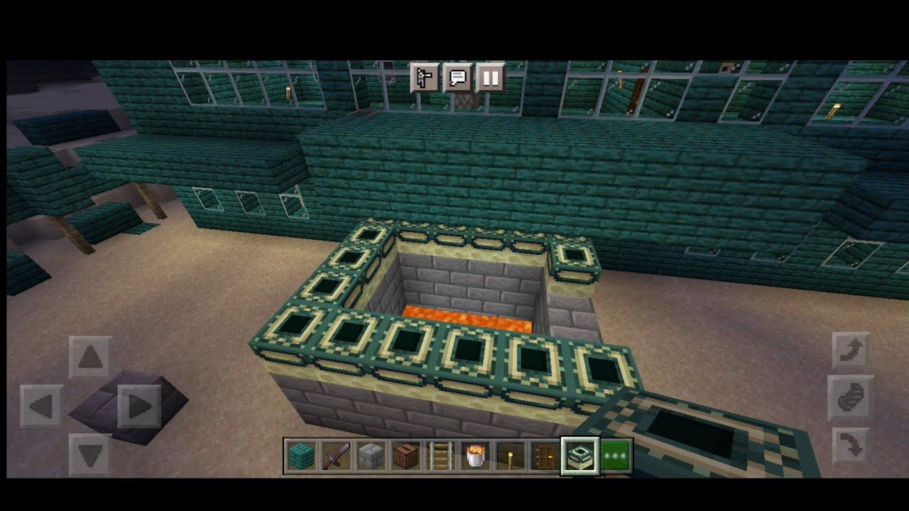 Minecraft. Финальная часть. И в первый раз попробовал построить портал в Эндер мир.