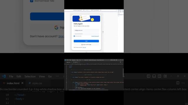 How To Make Responsive Login Form using HTML CSS and Bootstrap