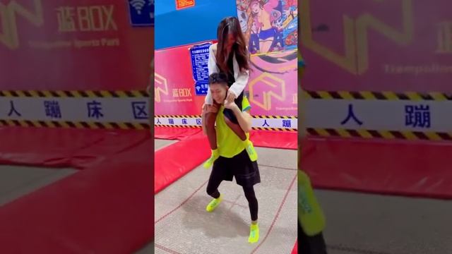 ПРЫЖКИ НА БАТУТЕ | Trampoline Jumping  | Смешные видео | Funny Videos #5 #poseitv #shorts #шортс
