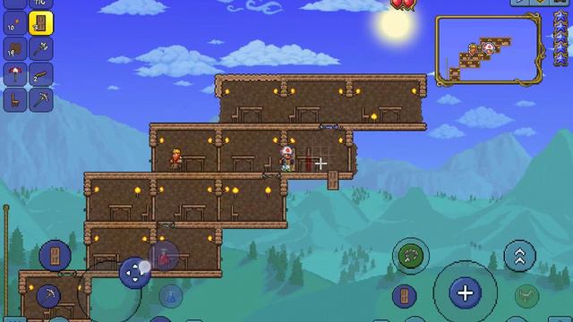 Дом в виде S |Строитель часть 3  Terraria №8