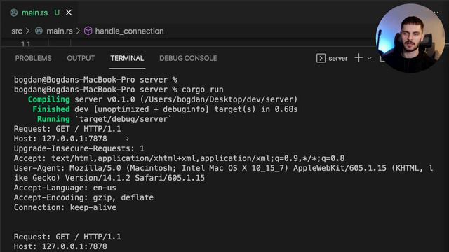 42. Building a Web Server in Rust - Part 1