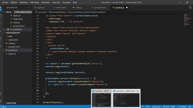 Javascript Faire une Liste déroulante Méthode createElement ...