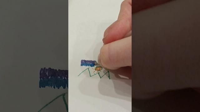 Рисуем горы.