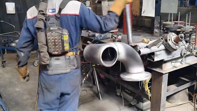 MIG Pipe Welding Twin 6Tee (REAL WORLD WELDING).mp4